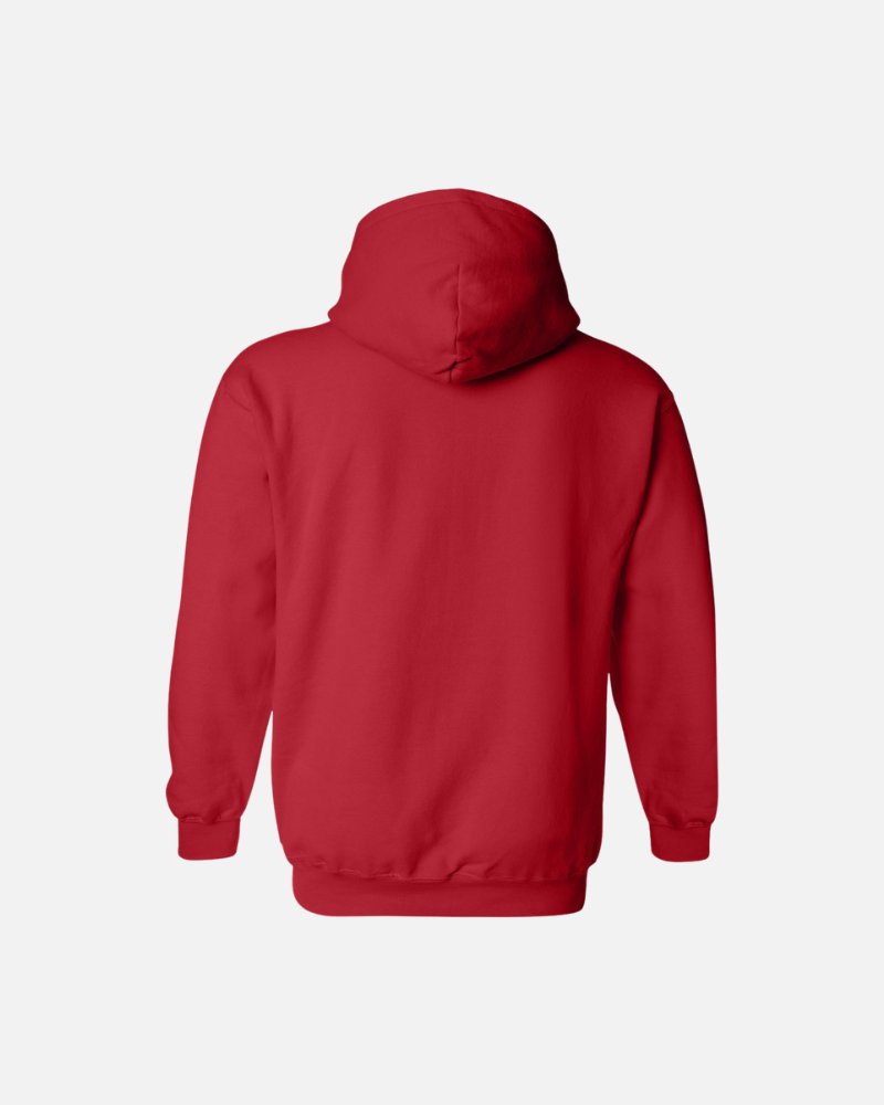 Classic Hoodie In Red – MadeInHolyoke